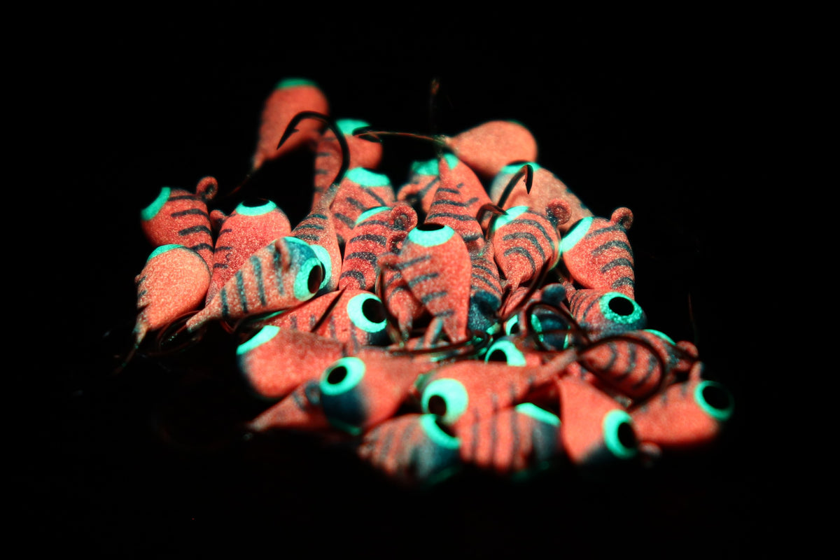 Tungsten Panfish Jig - Pink Tiger – Rosemore Outdoor Gear